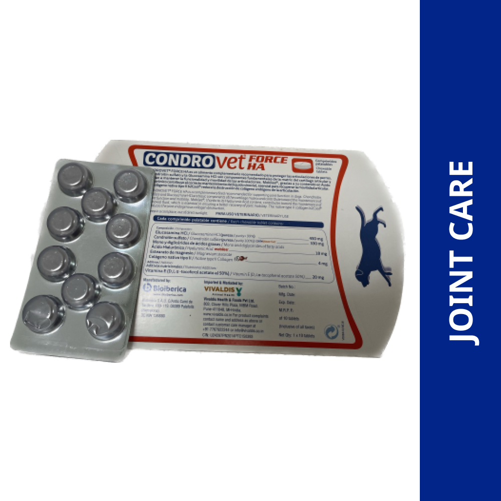 Vivaldis Condrovet Large Tablet (10 tablets) – Pets & me