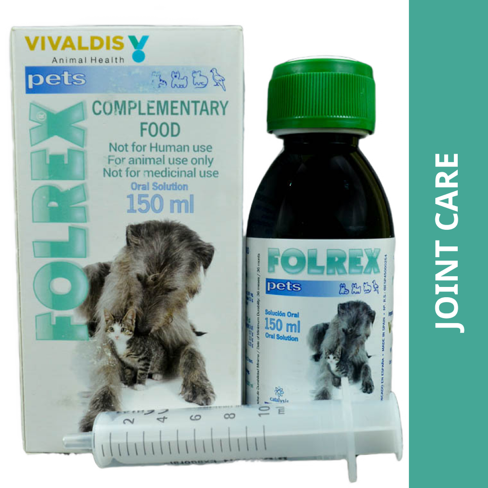 Vivaldis Folrex Pet Syrup for Dogs and Cats (150ml) – Pets & me