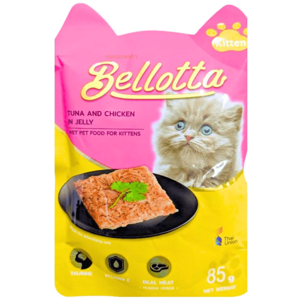 Bellotta Tuna and Chicken in Jelly Kitten Wet Food – Pets & me